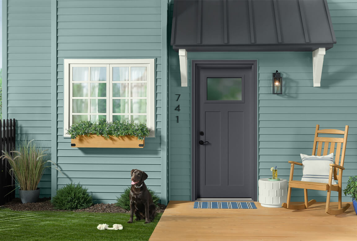 Dark Elegance: The Timeless Appeal of a Black Front Door