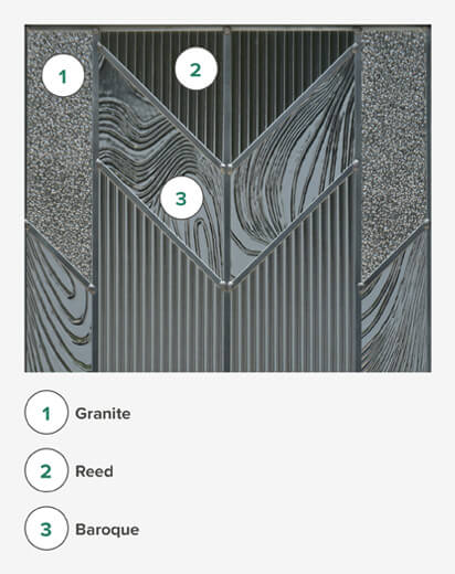 Demure Glass | MASTERCRAFT Doors